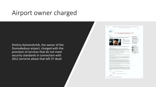 Aviation security challenges: practical solutions | PPTX | Terrorism ...