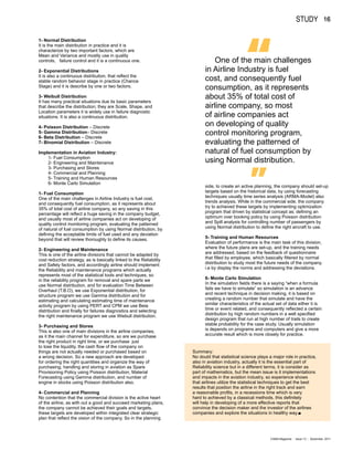 Aviation statistical analysis | PDF