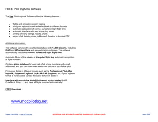 Aviation thumb rules | PDF