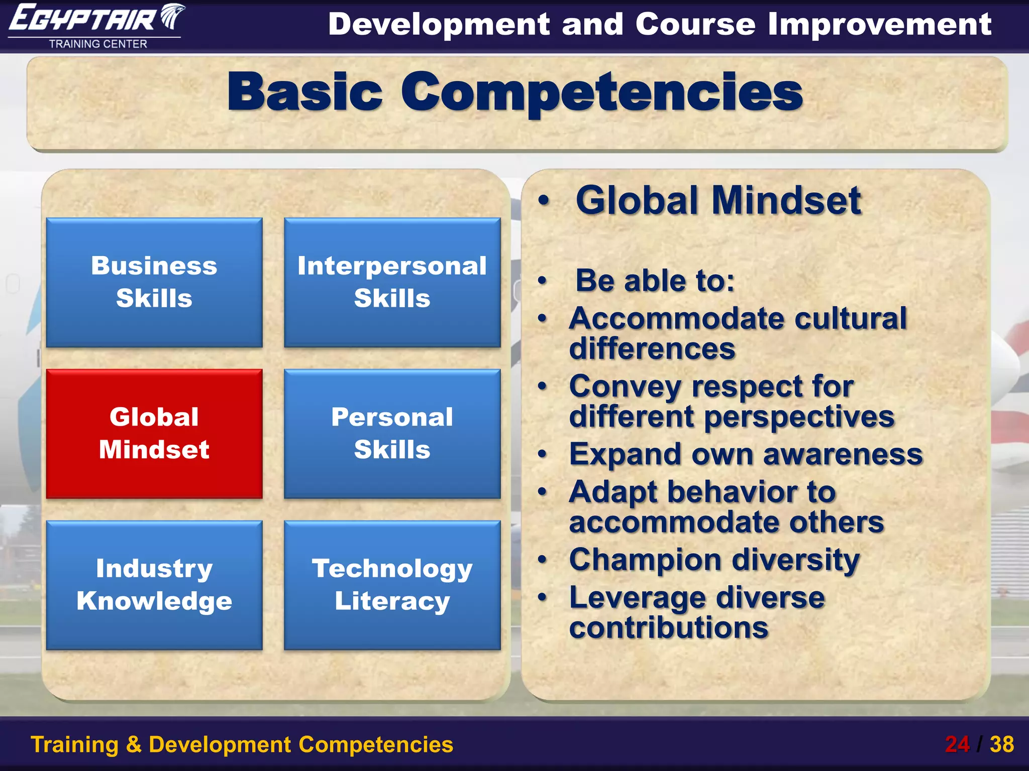 Aviation training and development competencies | PDF