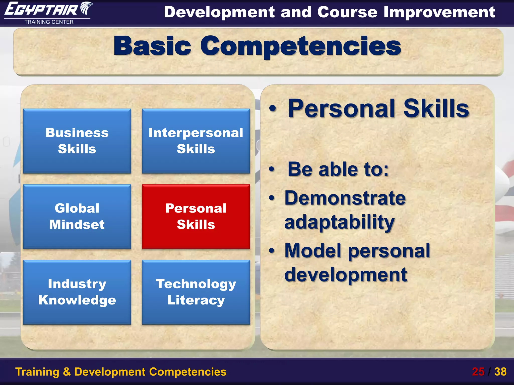 Aviation training and development competencies | PDF