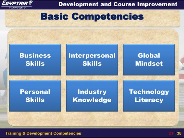 Aviation training and development competencies | PDF