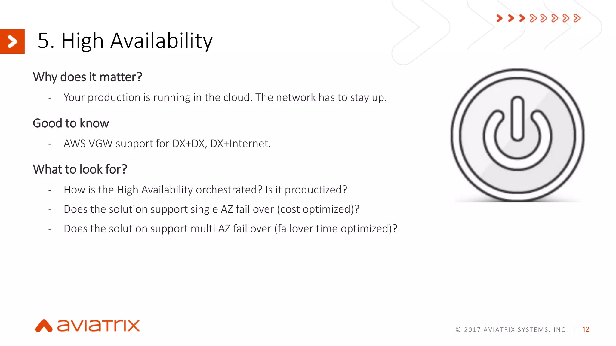 Seven Criteria for Building an AWS Global Transit Network | PPT