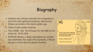 Avicenna (Ibn e Sina) | PPTX