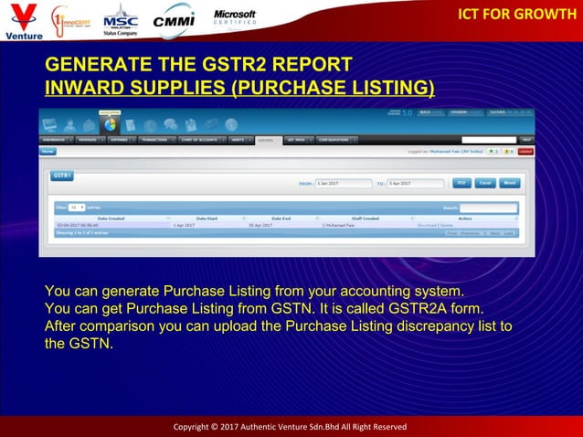OfficeCentral ICT for Growth_GST_India_v1r6 | PPT