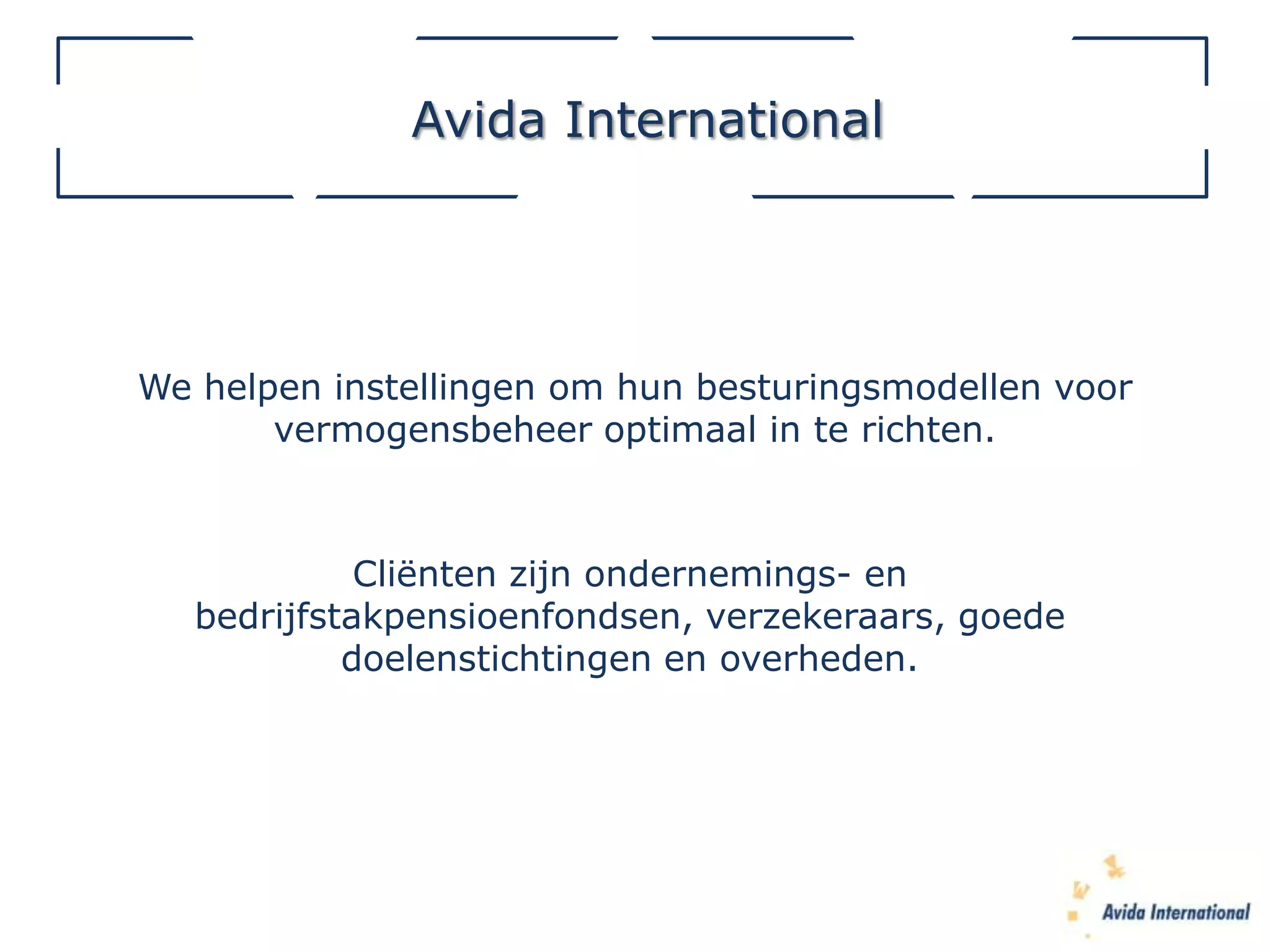 Avida International | PPT