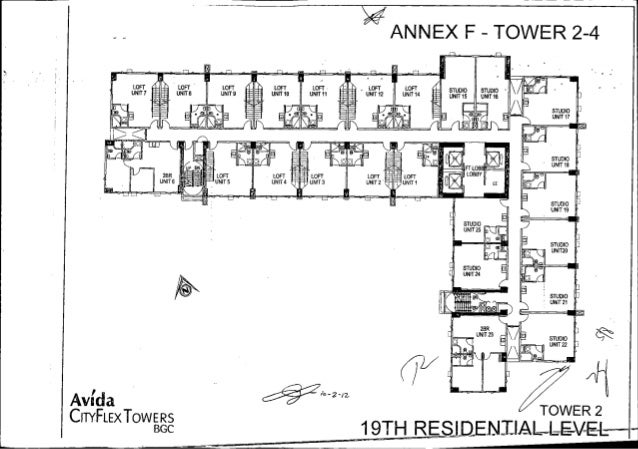 Avida Cityflex Tower 2 Floor Plan
