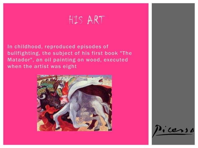 Pablo Picasso and cubism | PPTX