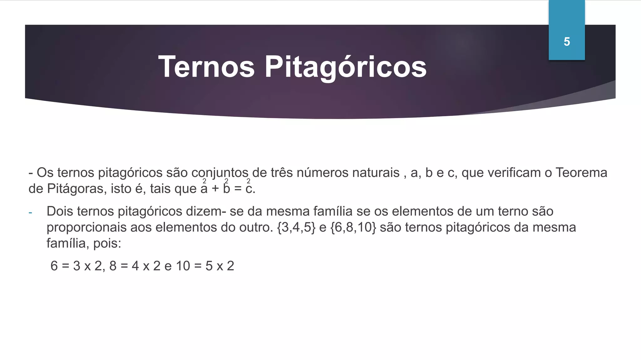 A vida e a obra de pitágoras | PPT