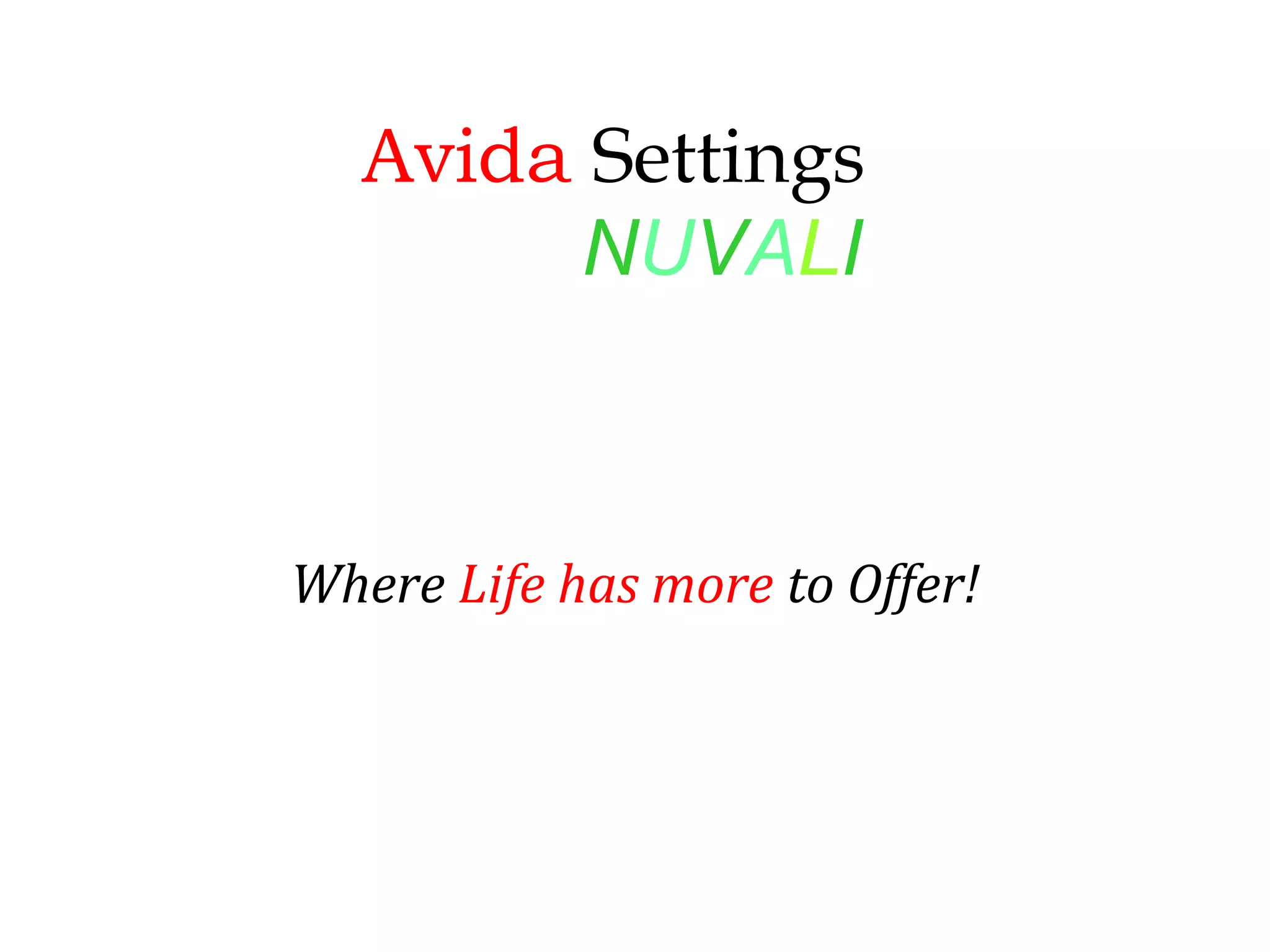 Avida settings p point | PPT