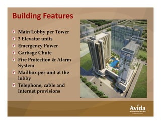 Avida Tower Asten Presentation Kit | PPT