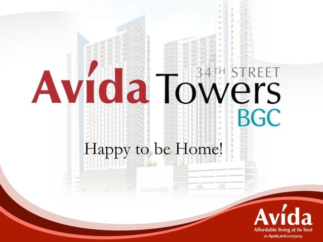 Avida tower bgc 34th as of mar 19, 2013 | PPT