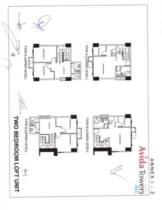 Avida Tower C34th Updated Layouts.clear | PDF