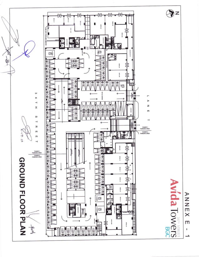 Avida Tower C34th Updated Layouts.clear | PDF