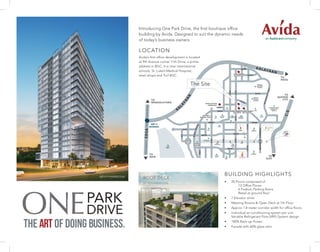 Avida Tower One Park Drive | PPT