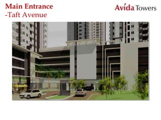 Avida Tower Prime Taft Presentation Kit | PPTX