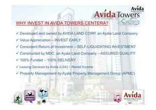 Avida Towers Centera Tower 3 | PDF