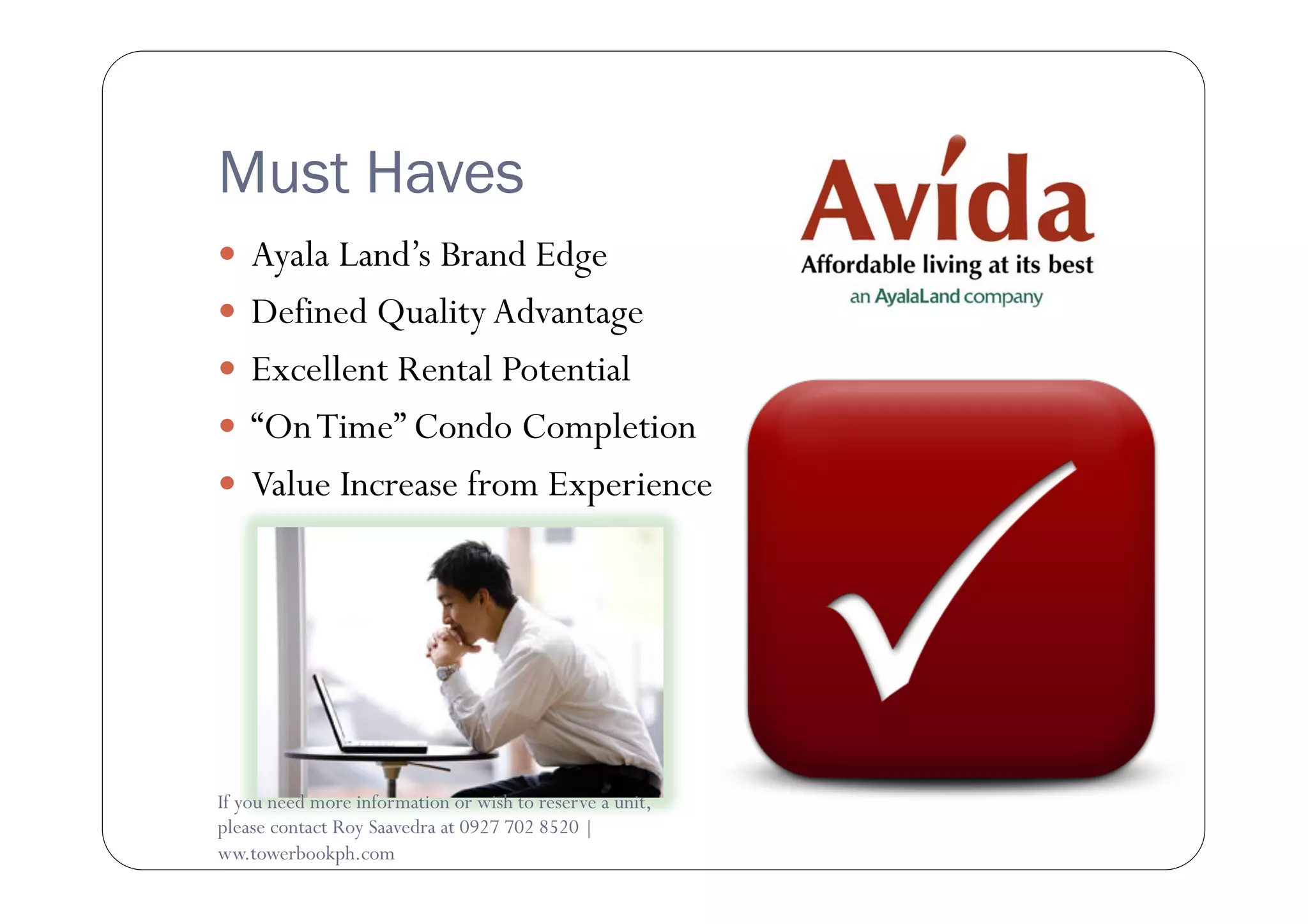 Avida Towers Intima | PPT