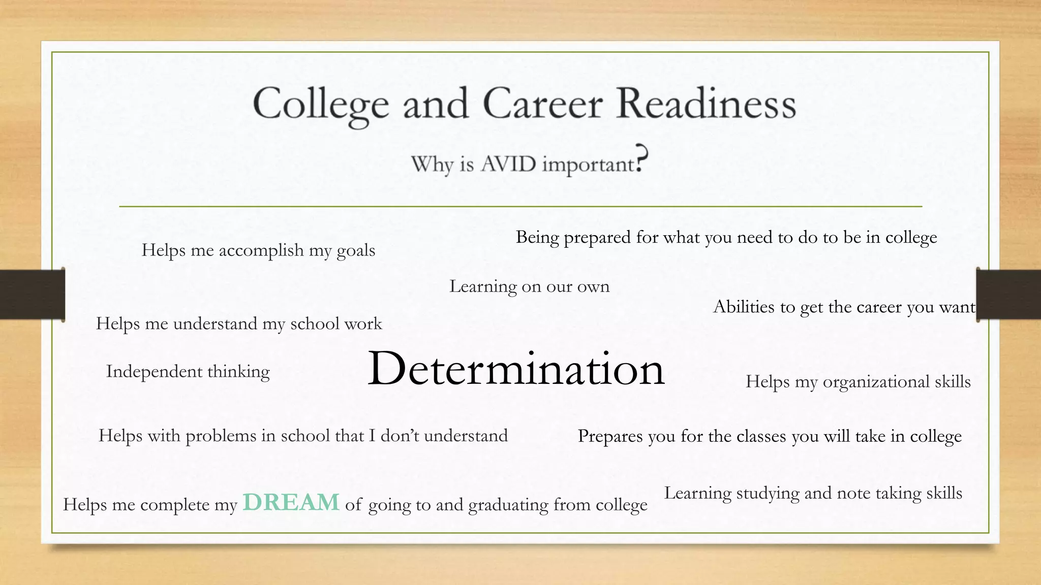 Avid board presentation 20015 16 | PPTX