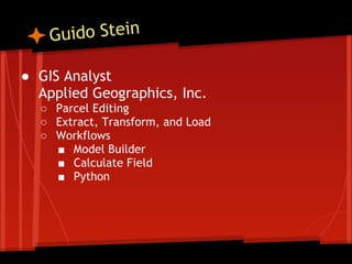 Avidgeo String Manipulation : Getting Started with Python and ArcGIS | PPT