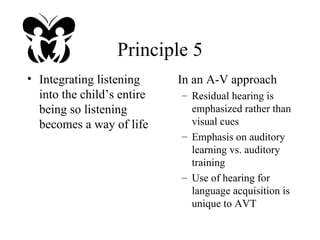Principles of auditory verbal practice - Dimity Dornan | PPT