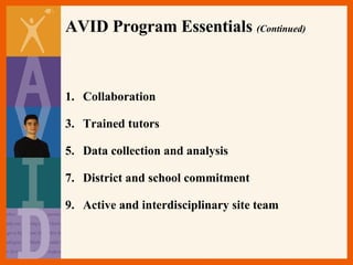 Avidintroduction | PPT