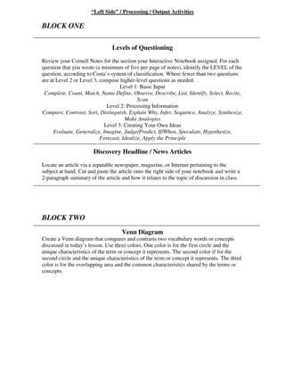 Avid notebook | PDF