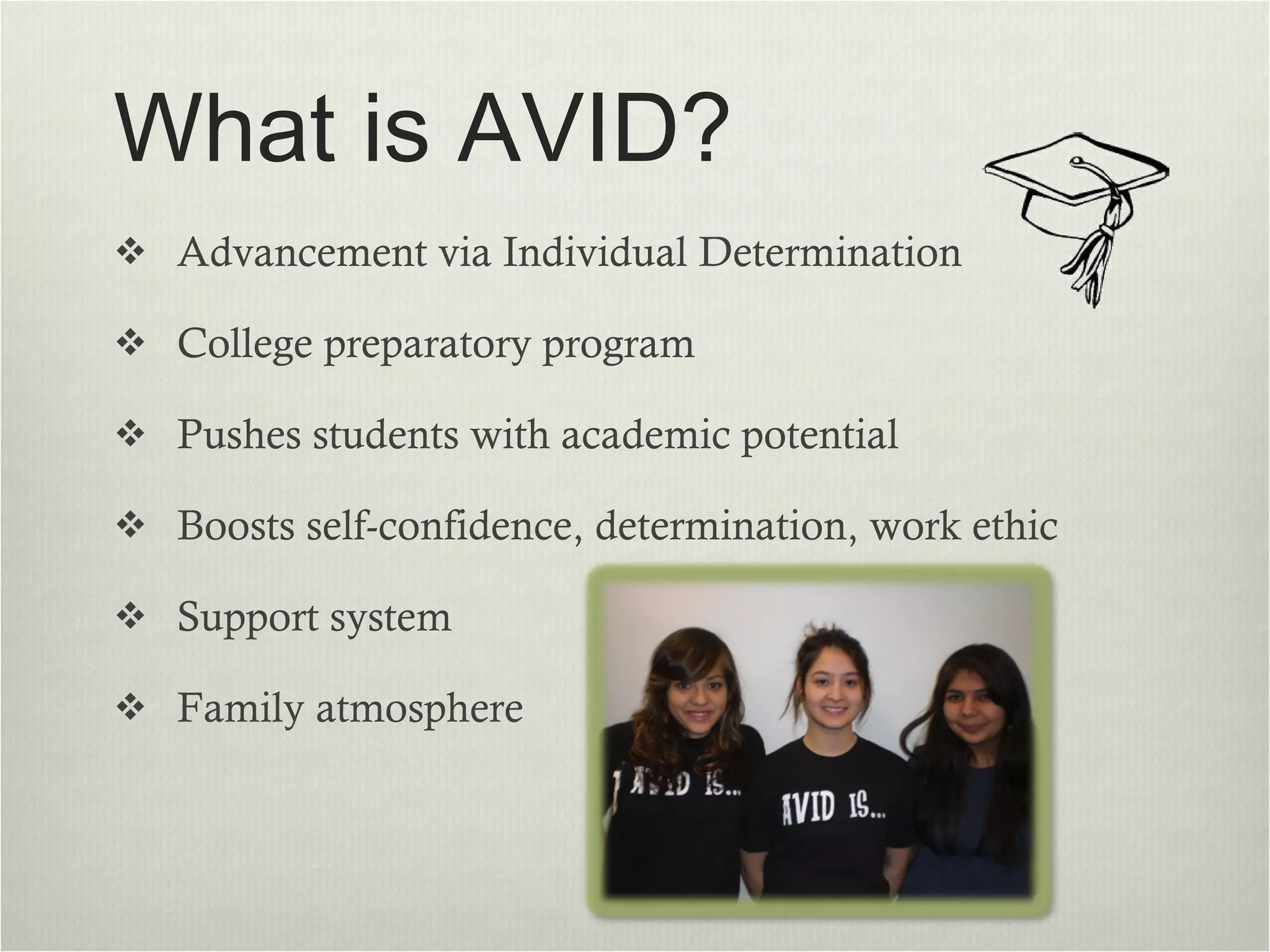 Avid parent night | PPT