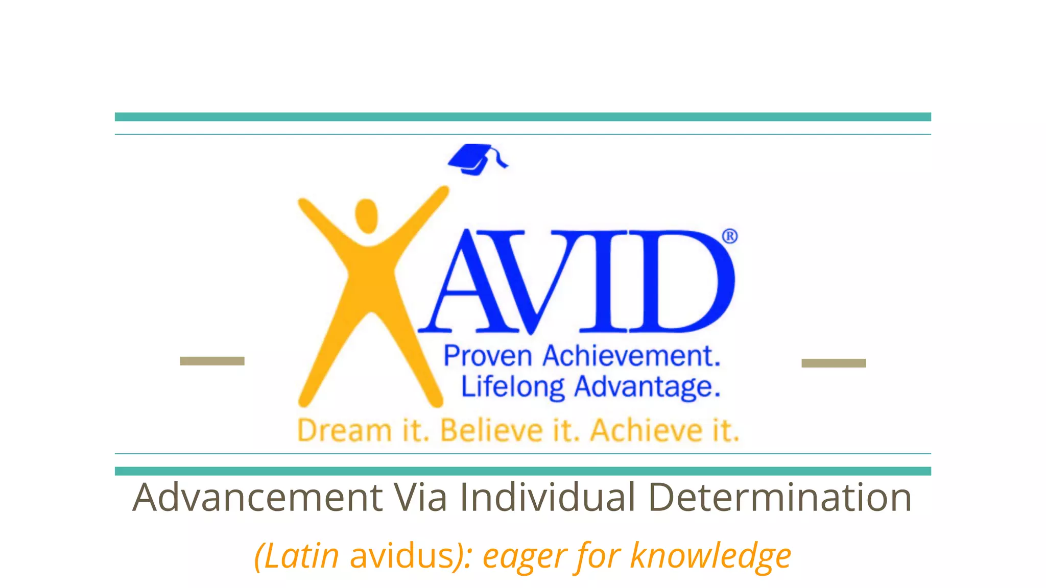 Avid parent presentation | PPT