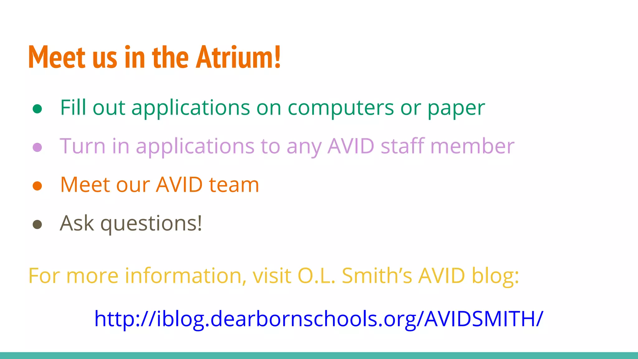 Avid parent presentation | PDF | Professional School | Postgraduate ...