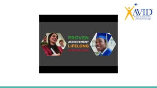 Avid parent presentation | PDF | Professional School | Postgraduate Education