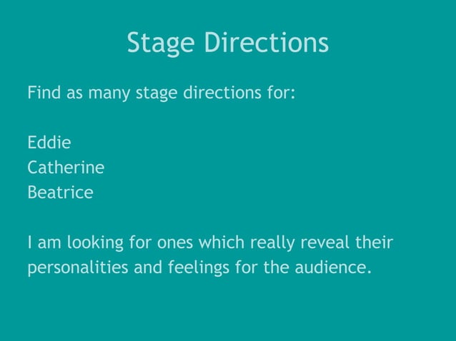 A view from the bridge