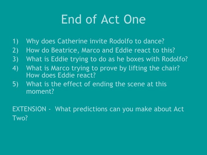 A view from the bridge