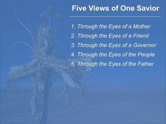 A View From The Cross Through the Eyes of a Mother | PPTX ...