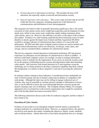 A View Of Cyberterrorism Five Years Later | PDF | Terrorism | Sensitive ...