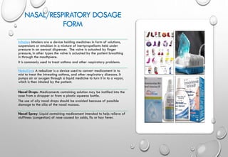 A view of pharmaceutical dosage forms | PDF