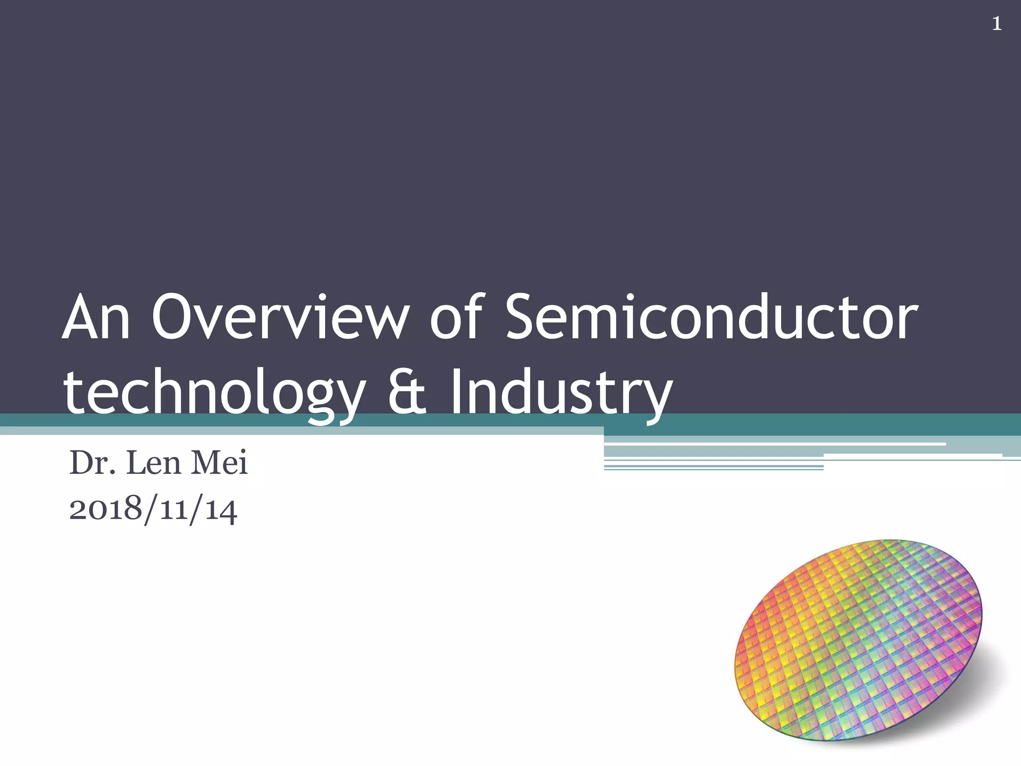 A view of semiconductor industry | PDF