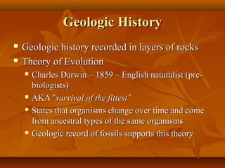 A view of the earth’s past | PPT