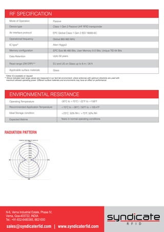 RFID Vehicle Tags for Automated vehicle identification & Automatic toll ...