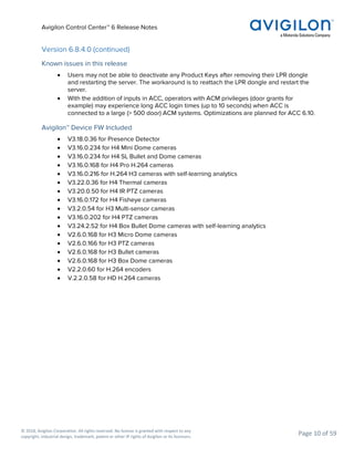 Avigilon acc6.10.0.24-release-notes | PDF