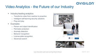 Avigilon Corporate Presentation | PDF
