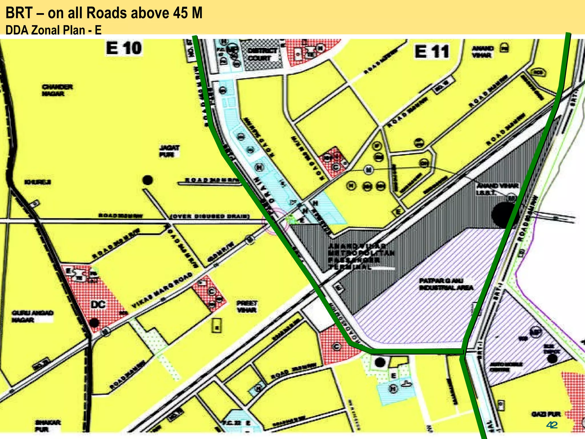 Anand Vihar Integrated Circulation Plan | PPT