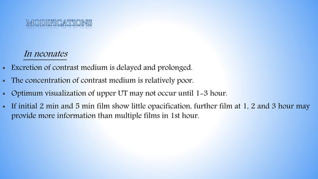 Intravenous urography (IVU)- Avinesh Shrestha | PPTX