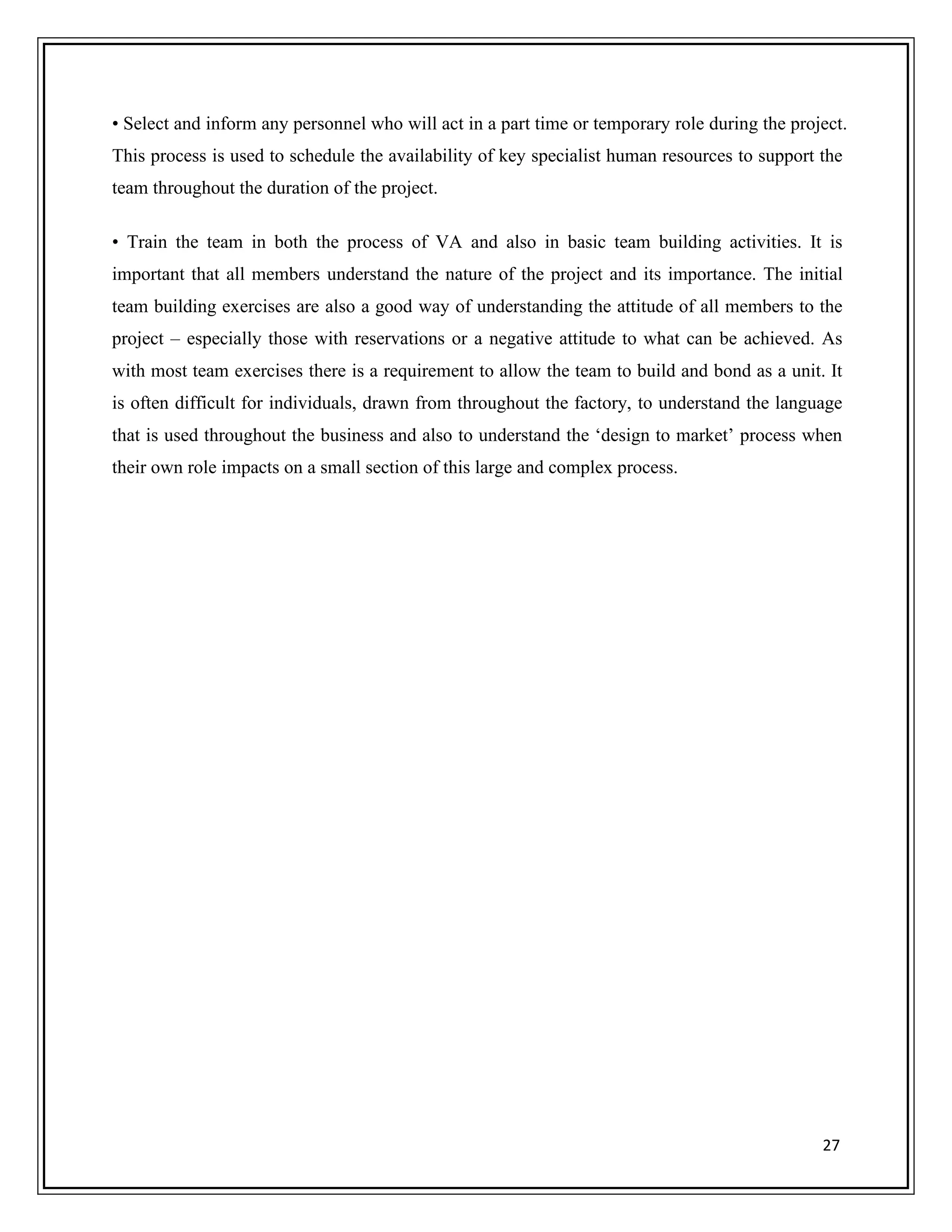 A Study Report on Value Analysis and Value Engineering (VAVE) | PDF