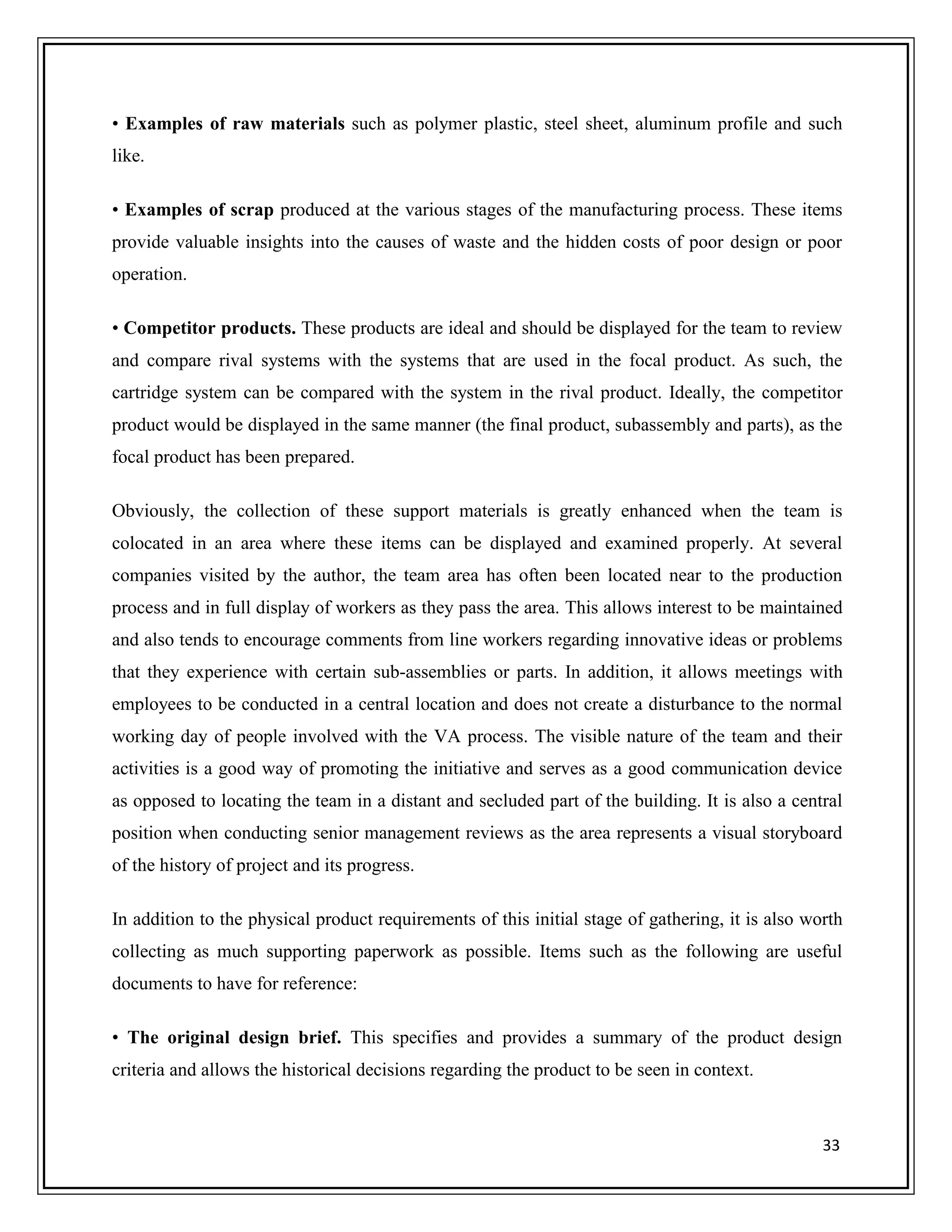 A Study Report on Value Analysis and Value Engineering (VAVE) | PDF