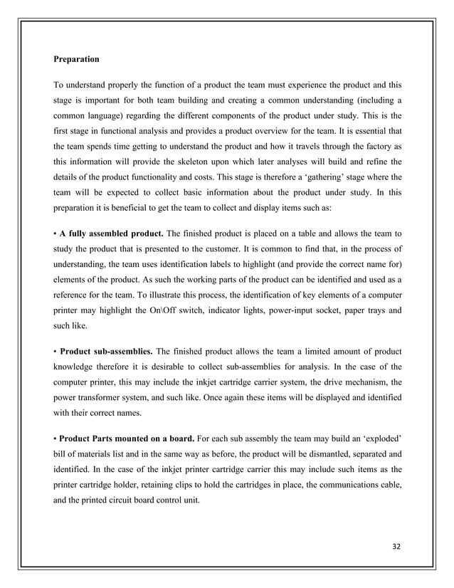 A Study Report on Value Analysis and Value Engineering (VAVE) | PDF ...