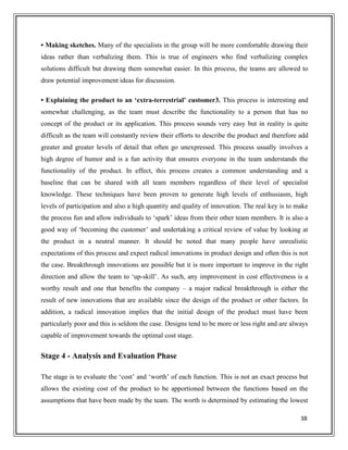 A Study Report on Value Analysis and Value Engineering (VAVE) | PDF
