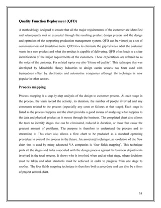 A Study Report on Value Analysis and Value Engineering (VAVE) | PDF