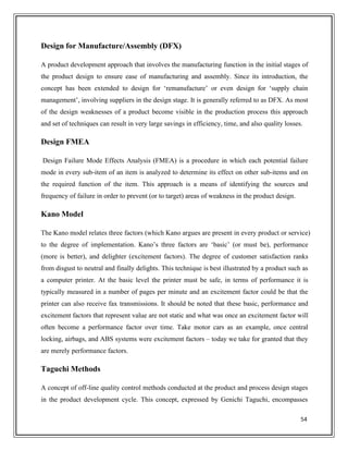 A Study Report on Value Analysis and Value Engineering (VAVE) | PDF