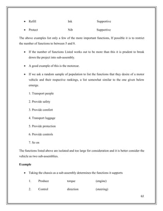 A Study Report on Value Analysis and Value Engineering (VAVE) | PDF